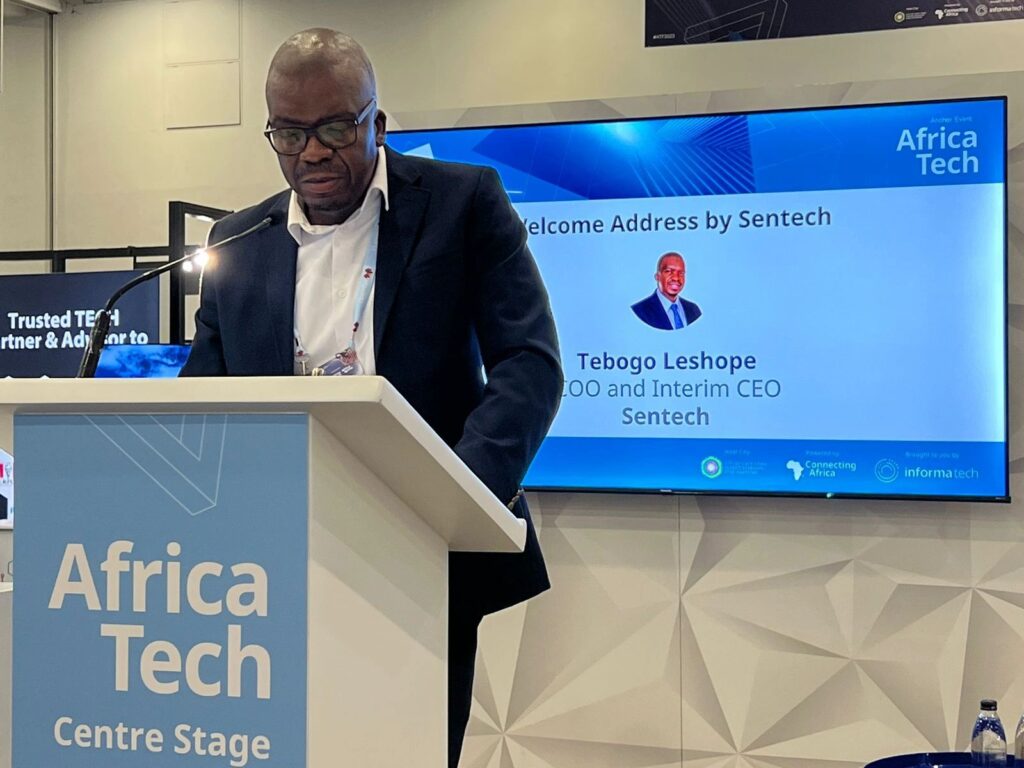 Sentech CEO Tebogo Leshope Shares Insights on Africacom 2023 Success ...